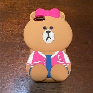 Accessories | Choco Bear Iphone 678 Silicone 3d Case | Poshmark